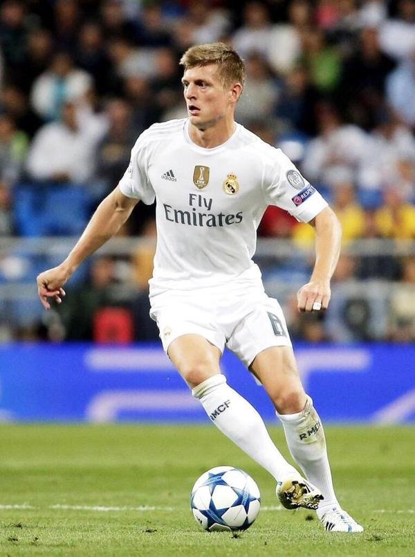 Kroos, seguro en el pase, inofensivo en el área