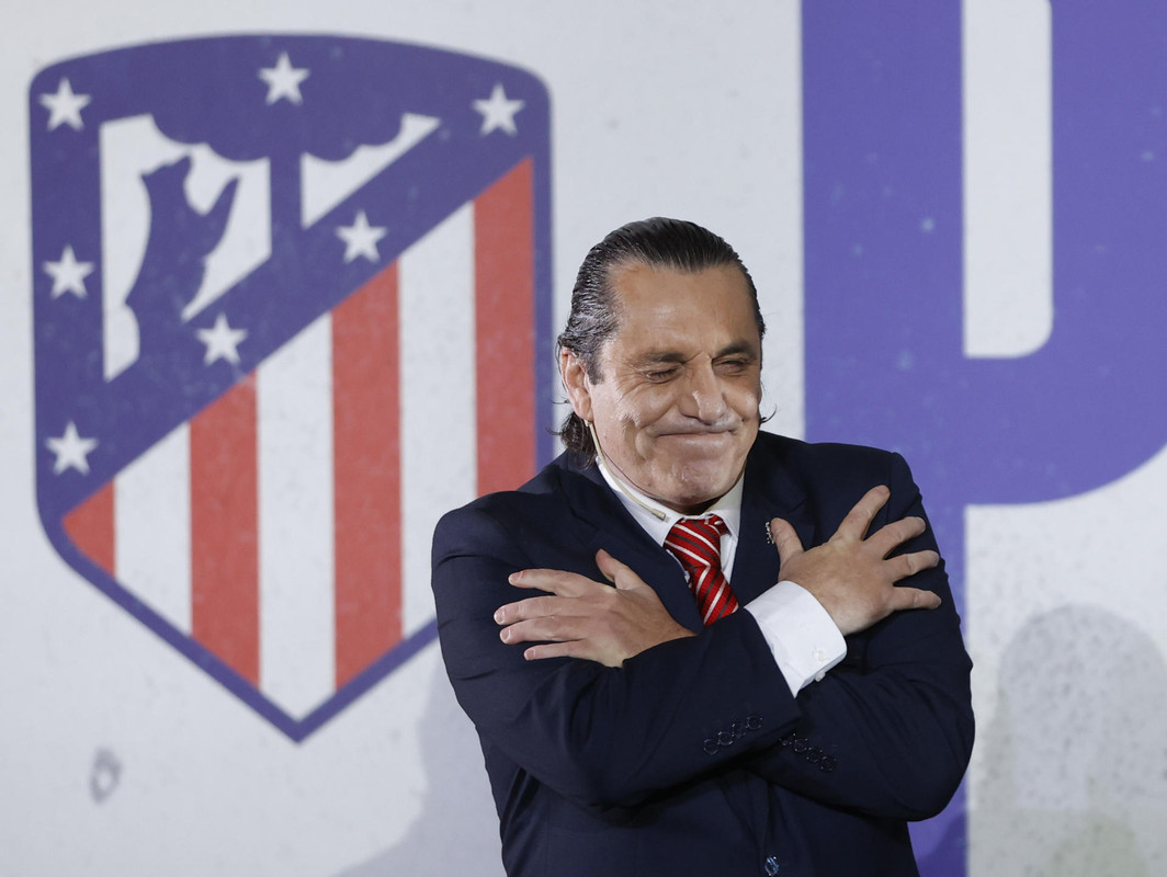 Emotivo homenaje del Atlético para Paulo Futre: "Es un orgullo para todos"