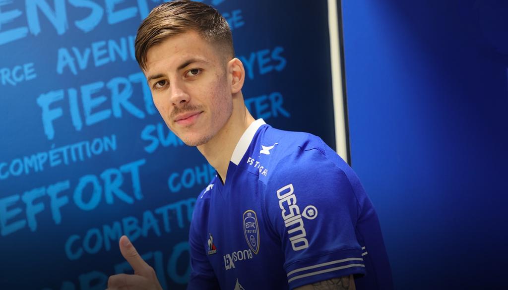 El Troyes anunció la incorporación de Luka Ilic