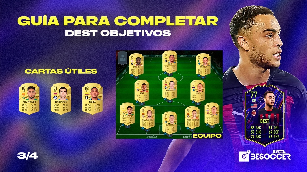 Guía para conseguir a Dest OTW