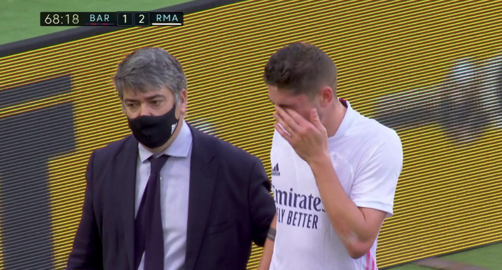 Valverde se fue fatigado, con la visión borrosa... ¡y llorando!