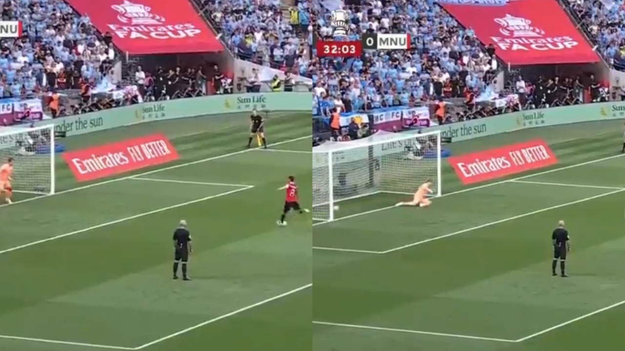 GOAL: United take equaliser from the spot
