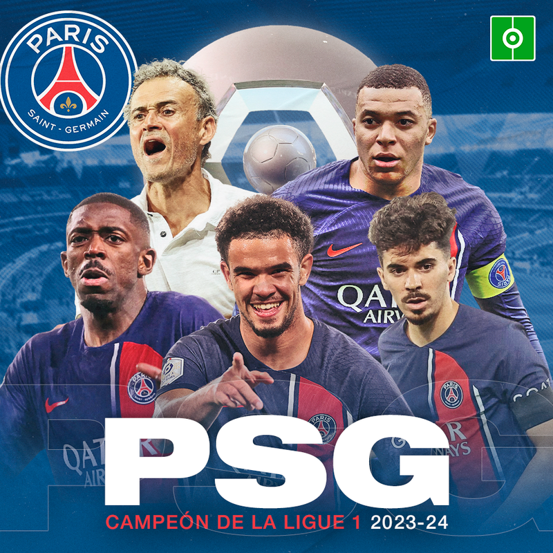 El PSG de Luis Enrique, campeón de la Ligue 1