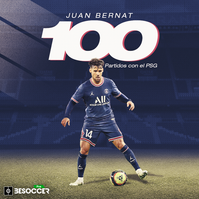 Un Bernat en segundo plano llega a 100 partidos con el PSG