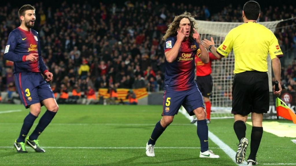 Puyol recordó sus tiempos junto a Piqué