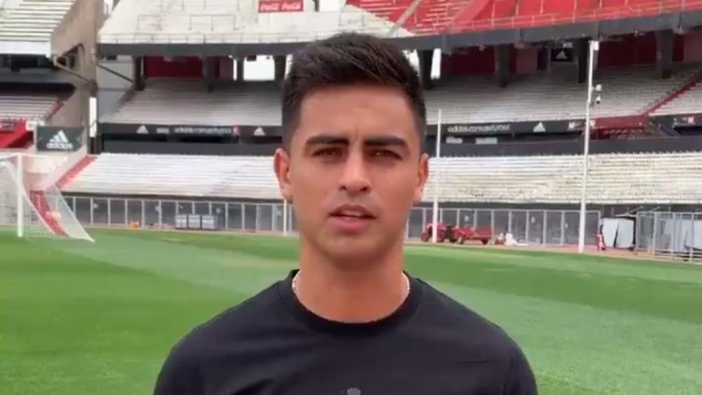 ¡El 'Pity' volvió al Monumental y dejó un mensaje a los hinchas!