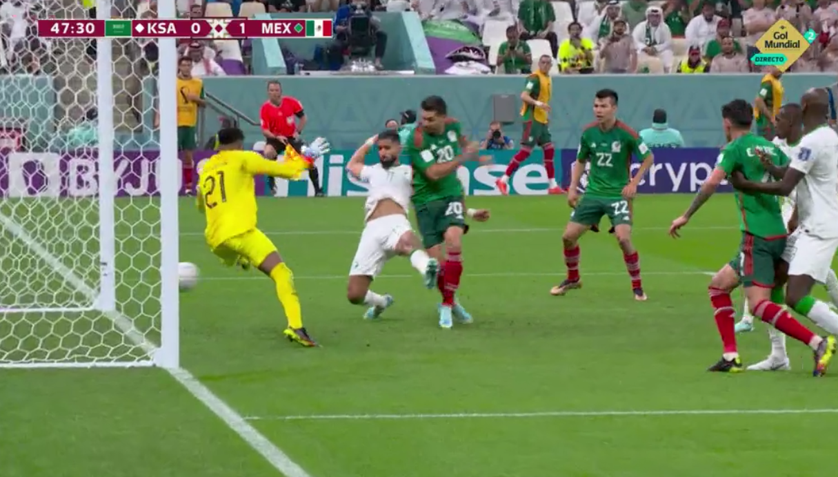Comenzó la remontada: México hizo el primer gol por medio de Henry Martín