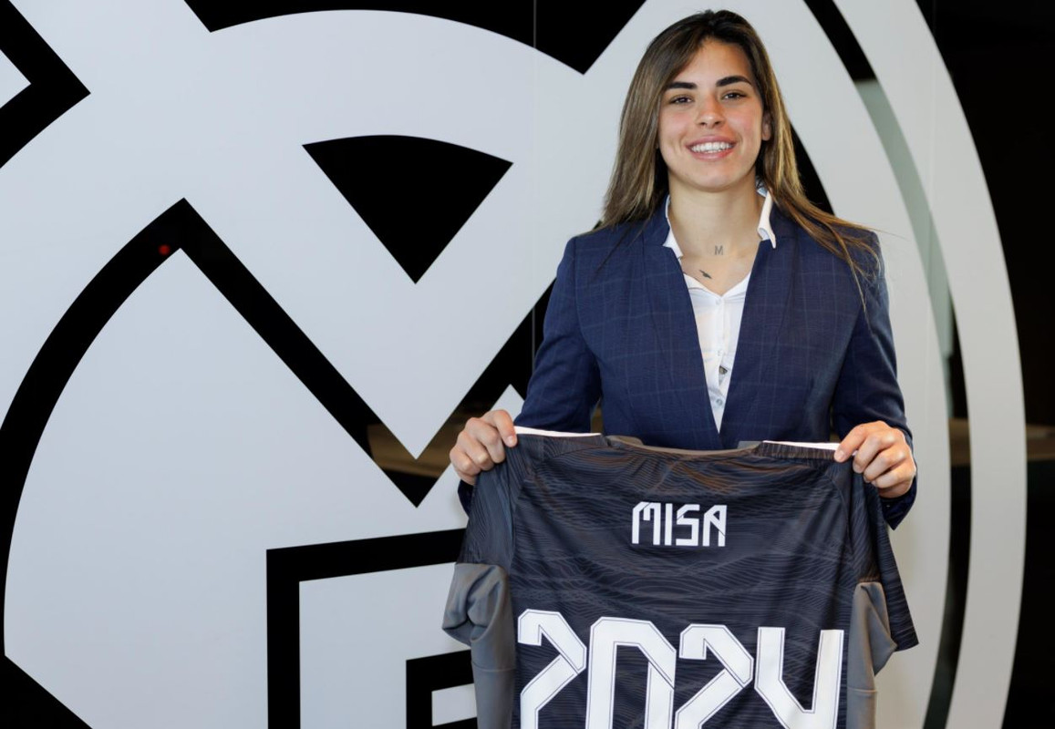 Misa Rodríguez renueva con el Real Madrid hasta 2024