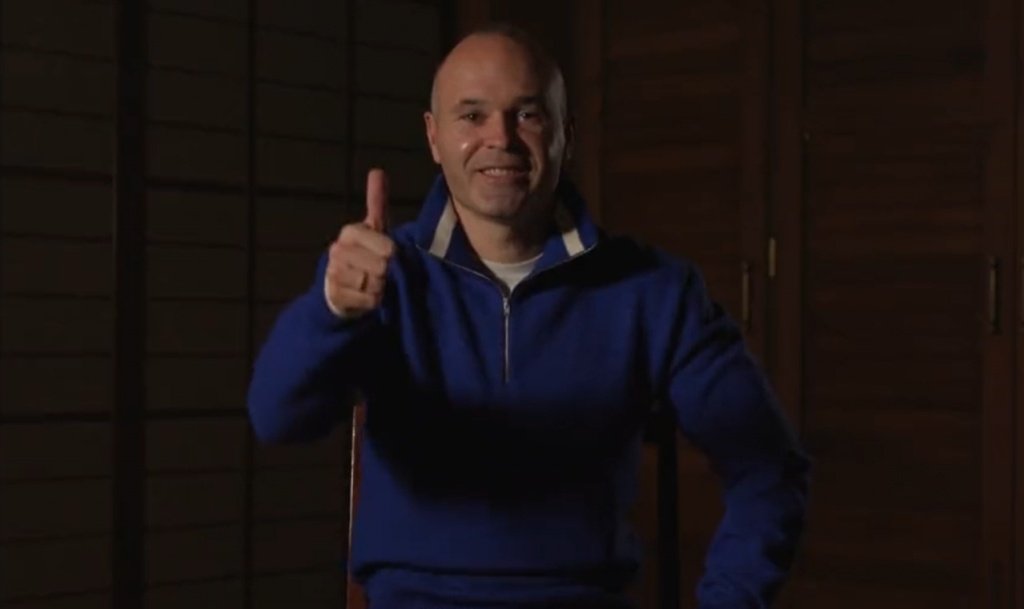 Iniesta estrenó su documental en la 'NHK' japonesa