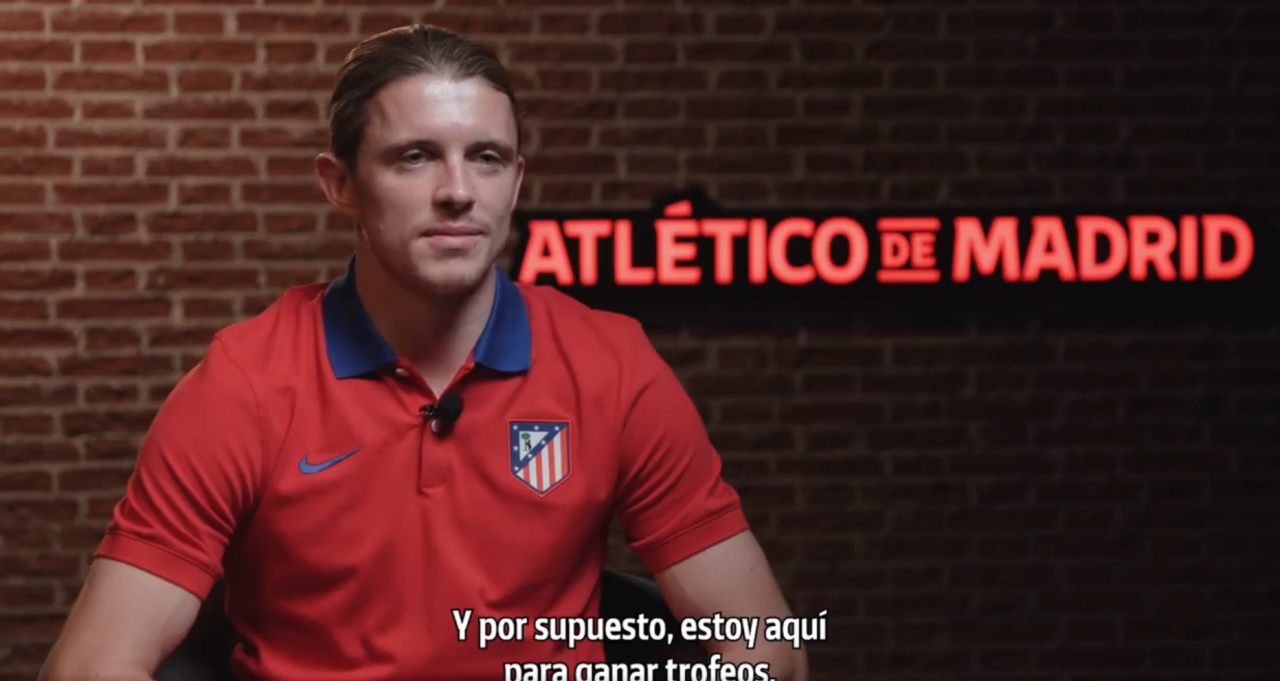 "He venido al Atleti para ganar títulos"