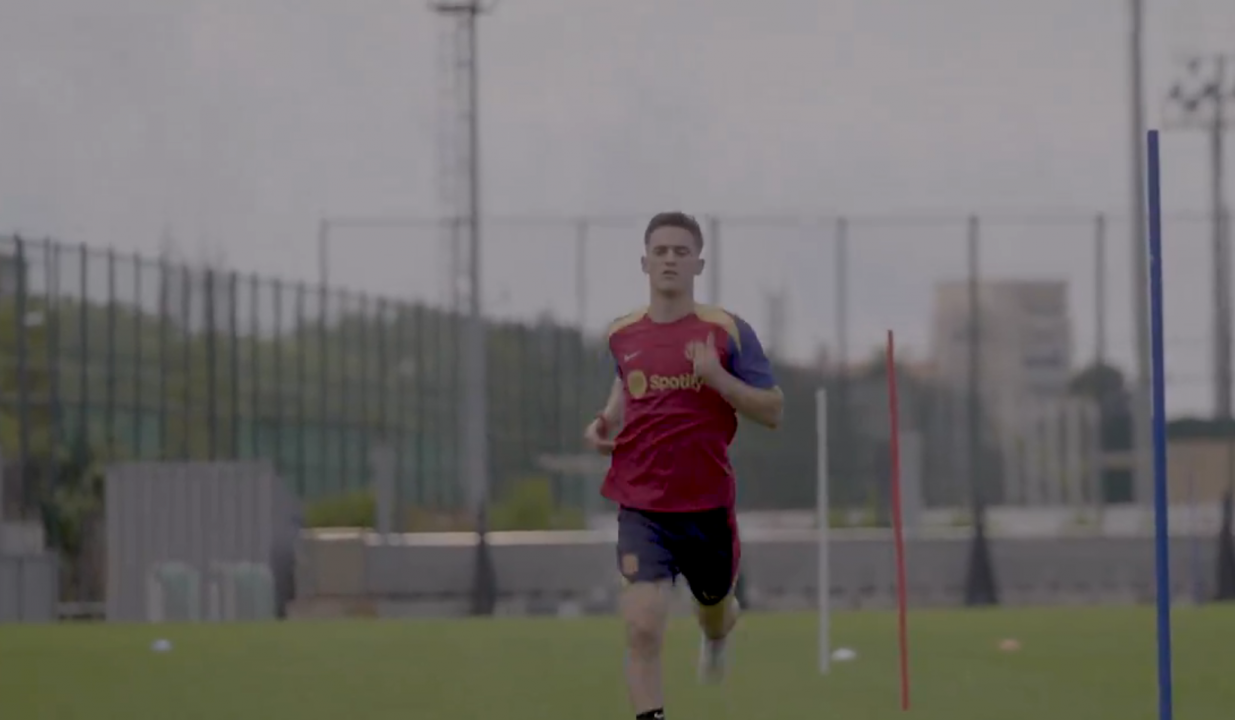 Gavi steps up the pace of his recovery