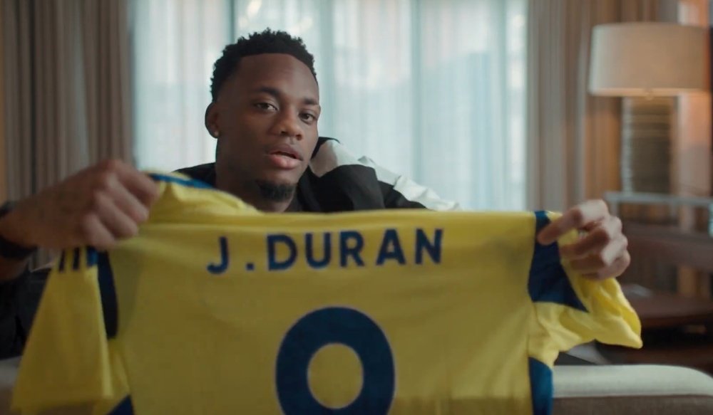 Jhon Durán se marcha al Al Nassr por 77 millones Jhon Durán se marcha al Al Nassr por 77 millones
