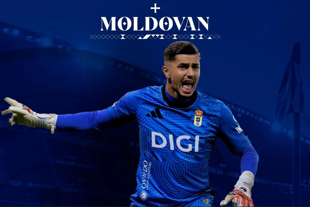Moldovan, el portero del Oviedo para la vuelta a la élite