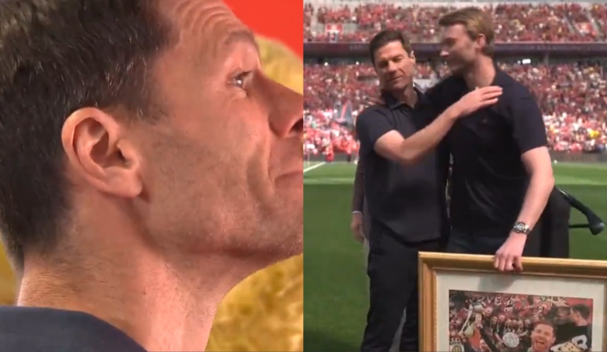 La despedida con honores del Bayer Leverkusen a Xabi Alonso