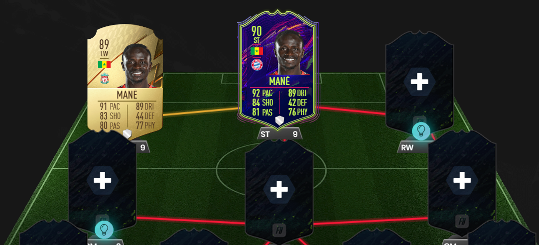 Así podría ser la carta de Sadio Mané en FIFA 23