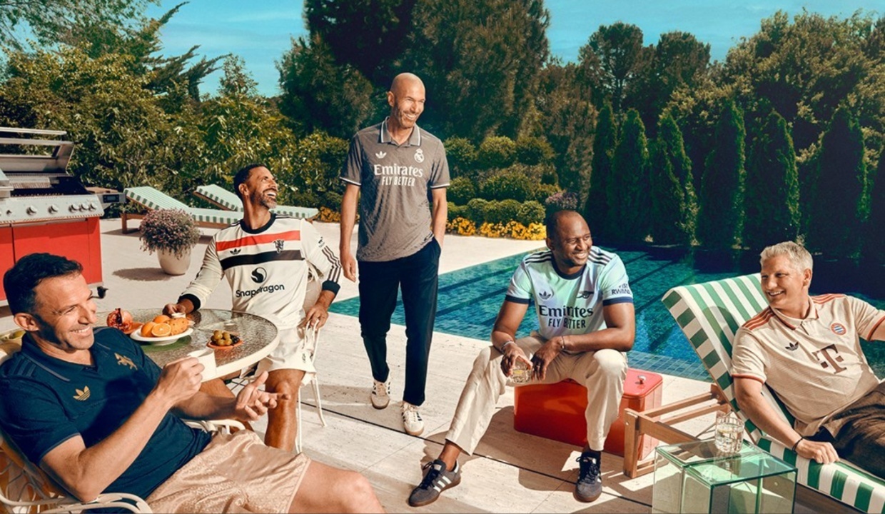 Adidas tiró de leyendas para presentar la 3ª equipación de Juve ...