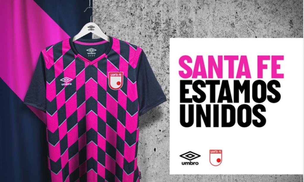La nueva camiseta de Santa Fe genera debate en las redes