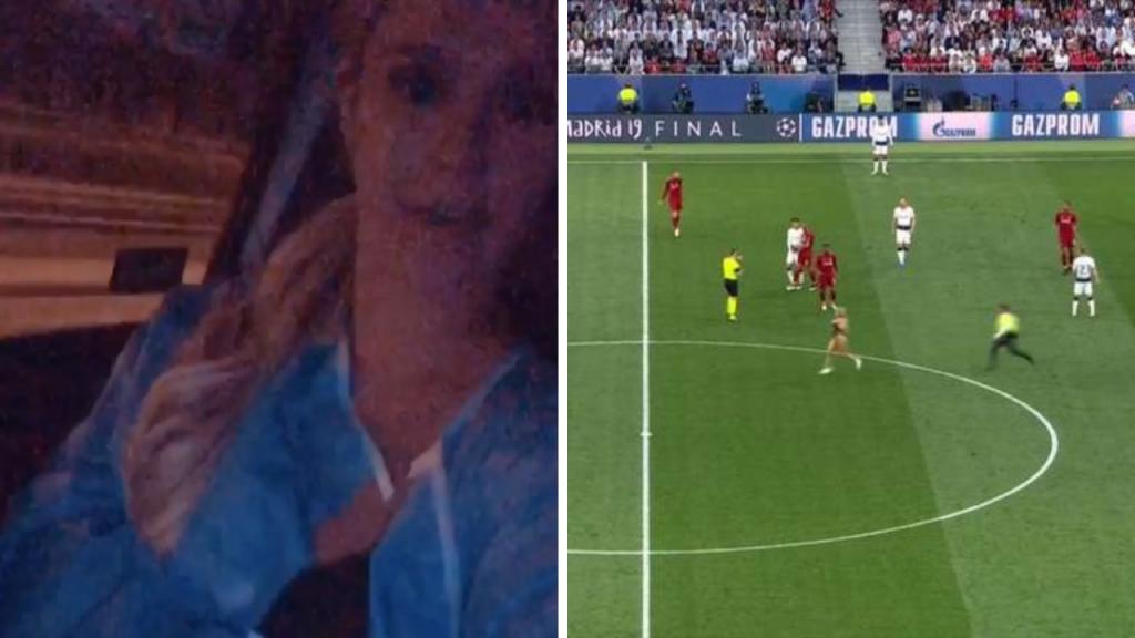 La espontánea explicó en sus redes por qué saltó al campo