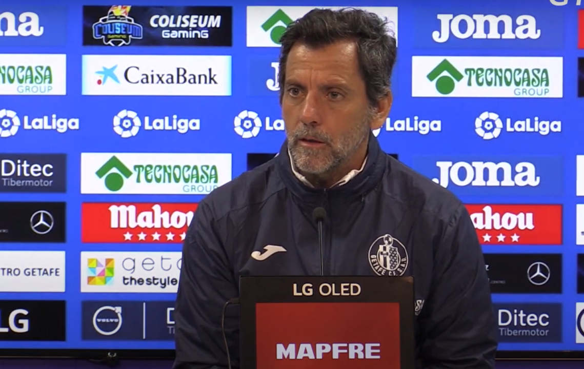 Quique Sánchez Flores, "sin miedo a fallar" ante el Valencia