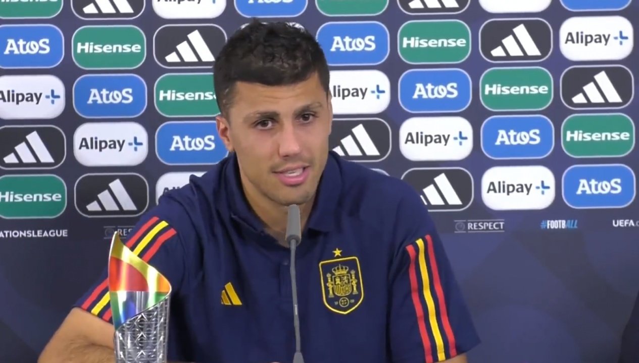 Rodri, ilusionado y motivado ante una oportunidad histórica