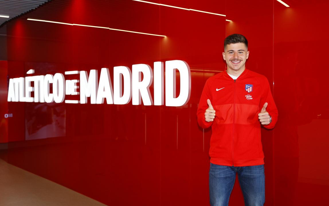 El prometedor Marco Moreno renueva con el Atleti hasta 2025
