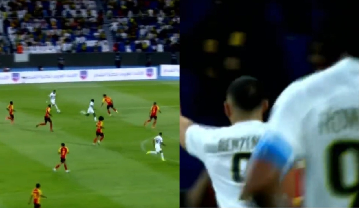 Show di Benzema: missile sotto l'incrocio e assist al debutto