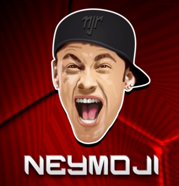 Neymar también tendrá su colección de emoticonos