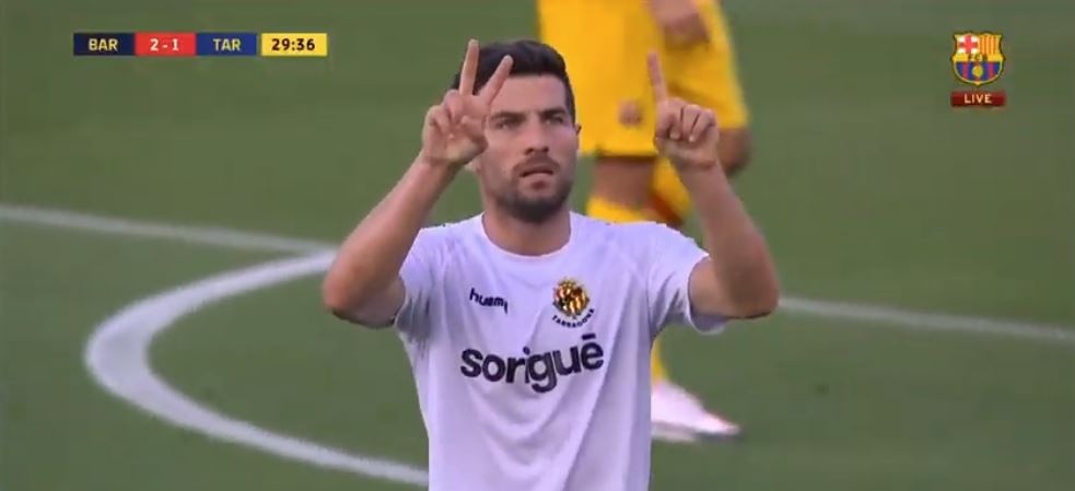 A este Barça también le marcan: Bonilla hizo el 2-1 con un gran gol