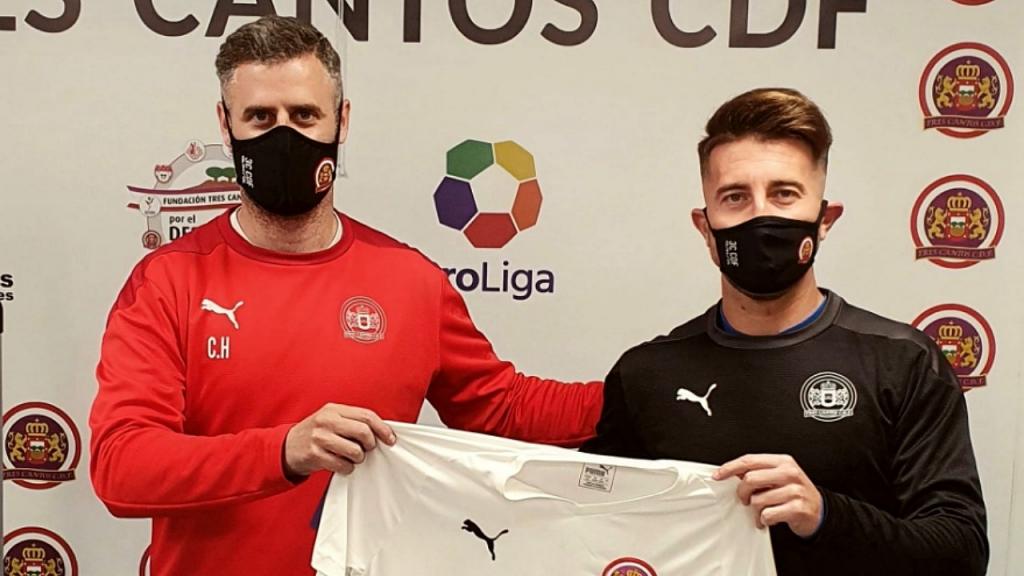 El CDF Tres Cantos ficha a Jony Lomas
