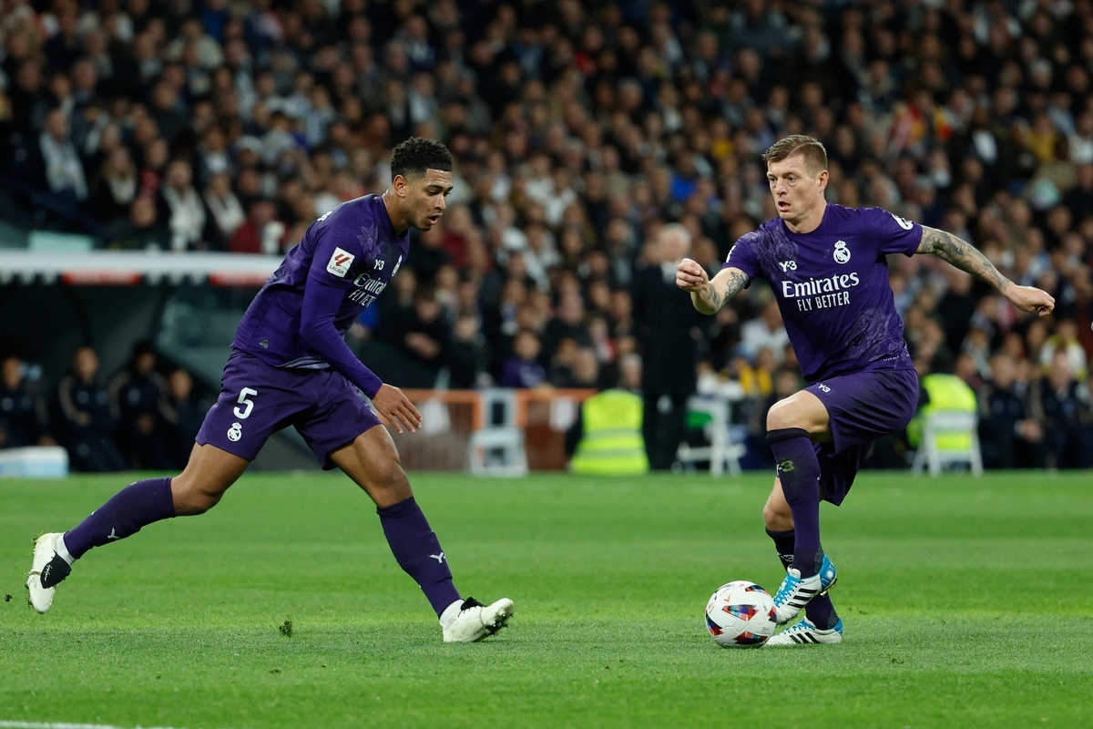 "You are more than ready to take control" - Kroos passes the baton to ...