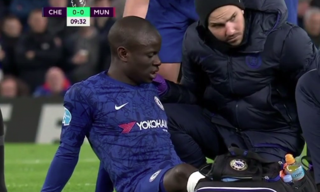Kanté enciende las alarmas: se lesionó a los 12 minutos