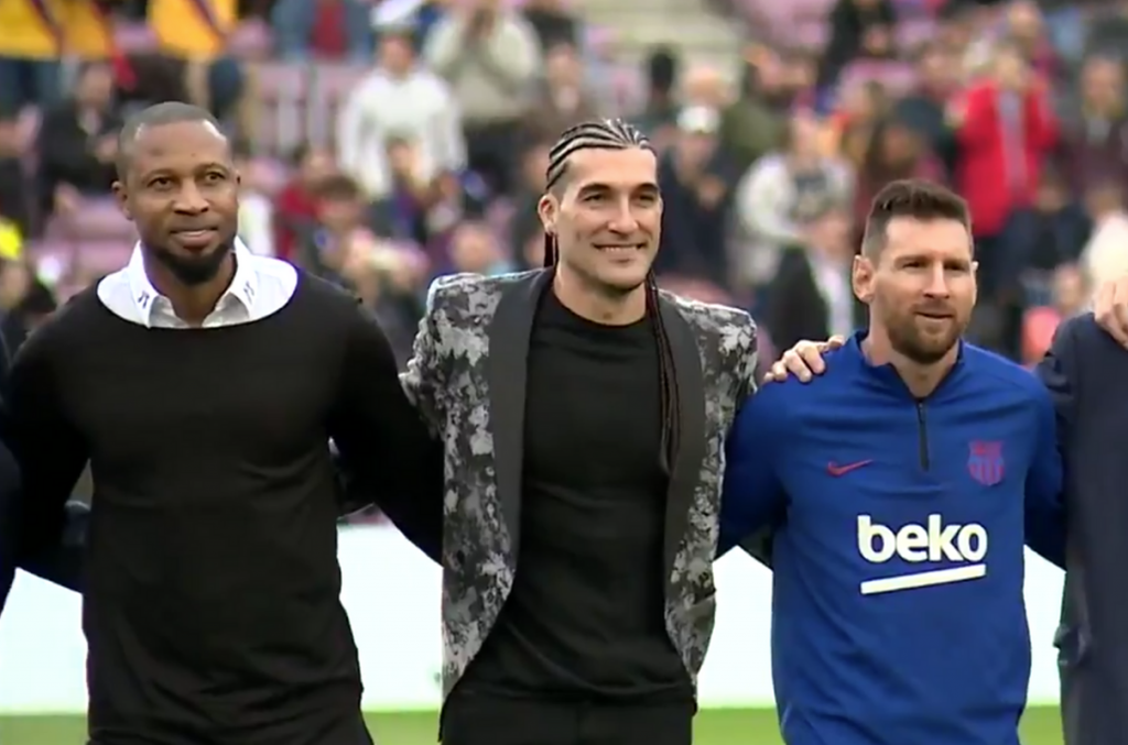 El Barça celebró los diez años del 'Sextete'