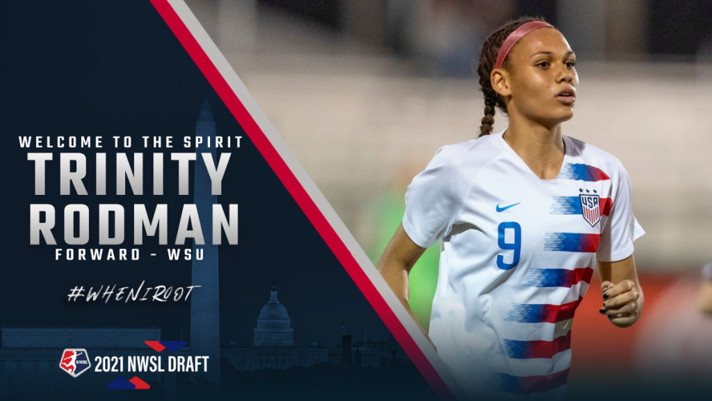 Trinity Rodman, hija de Dennis Rodman, jugará en la NWSL