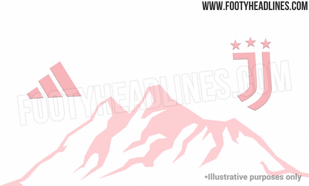 La próxima camiseta de la Juventus, en homenaje al Monte Rosa de los Alpes