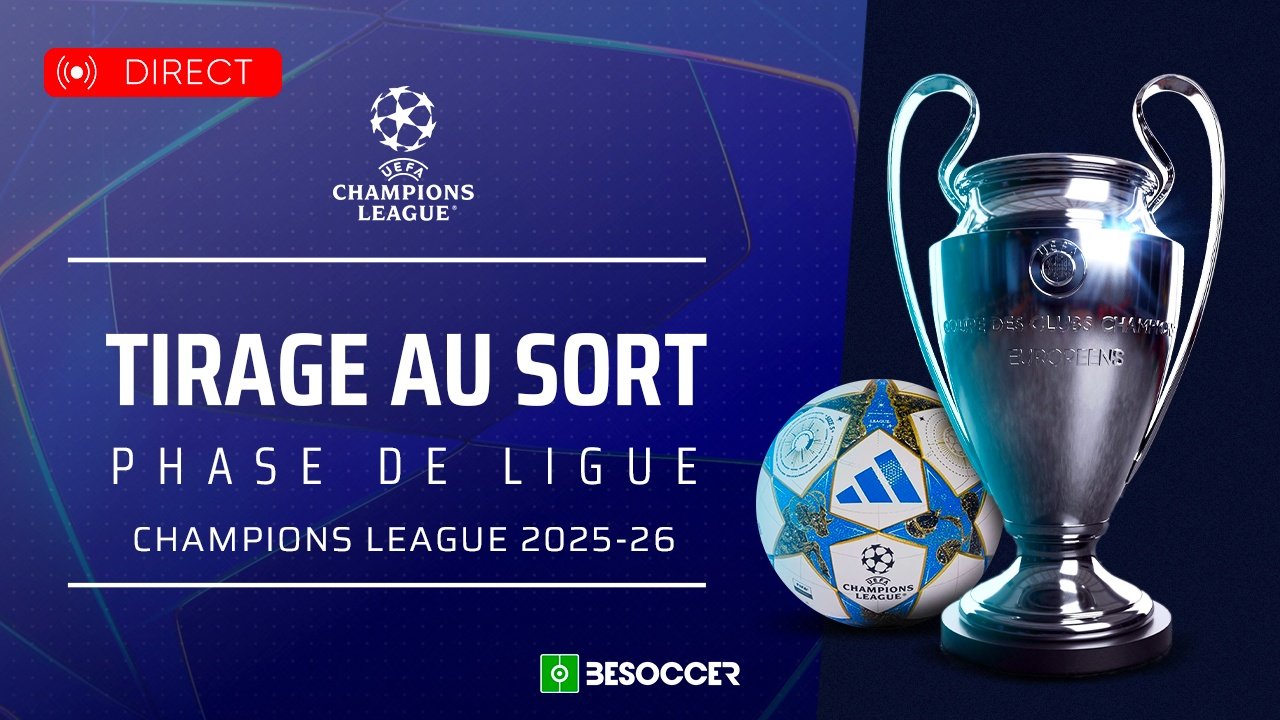 Le tirage au sort de la Ligue des champions 2025-2026