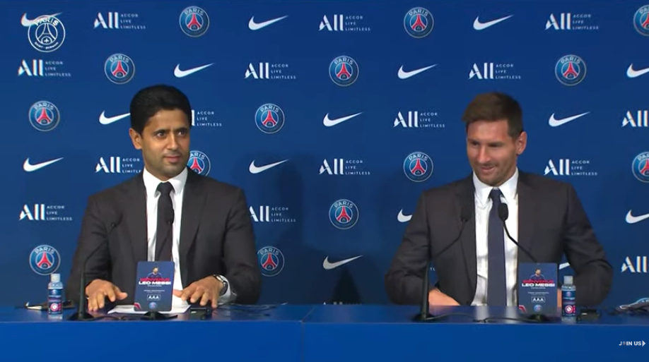 Essas foram as primeiras palavras de Messi como jogador do PSG