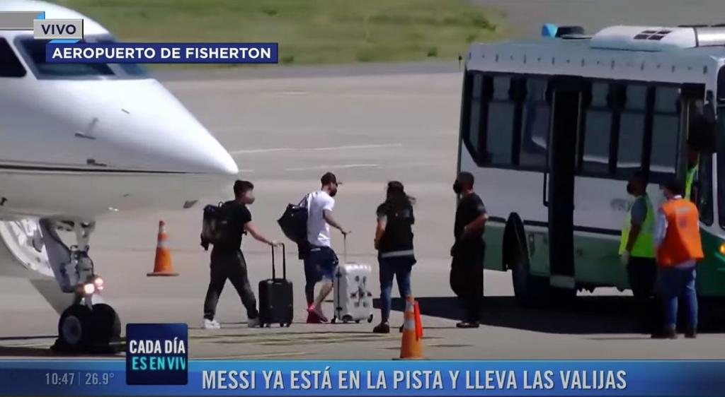 Messi now in Argentina for flying Christmas visit