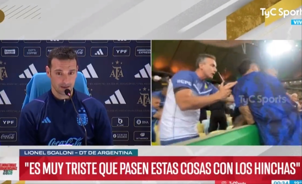 Scaloni se plantea dimitir: "Necesito pensar"