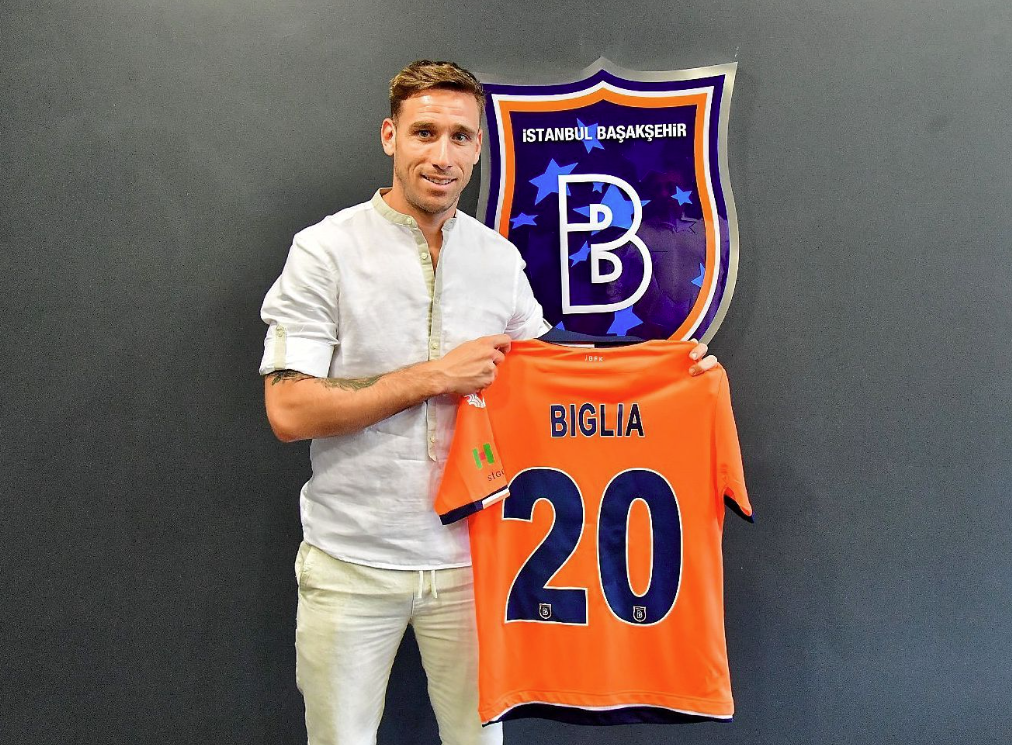 Biglia continuó su aventura en Turquía en el Istambul Basaksehir