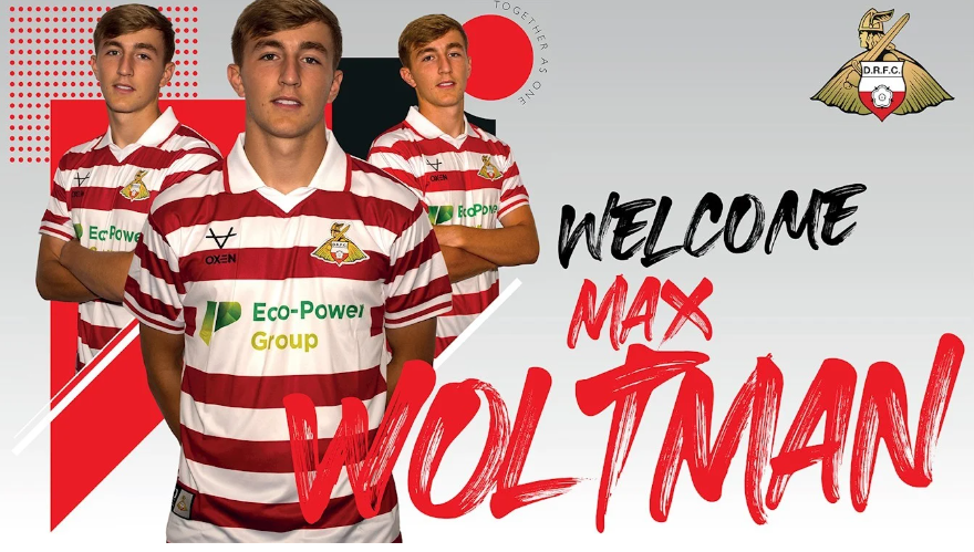 Max Woltman, del Liverpool, cedido al Doncaster Rovers