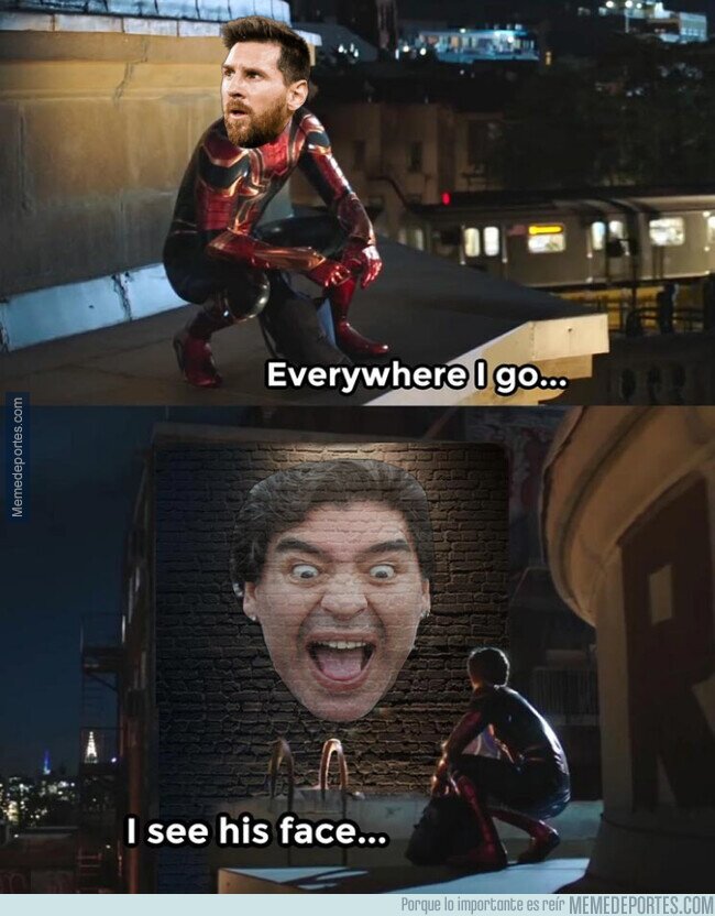 Los mejores memes del Nápoles-Barça