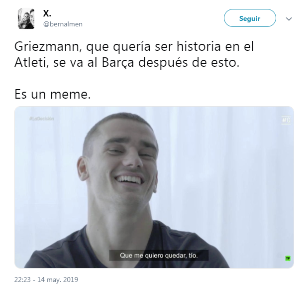 Los mejores 'memes' de la marcha de Griezmann