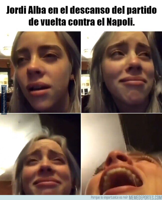 Los mejores memes del Nápoles-Barça