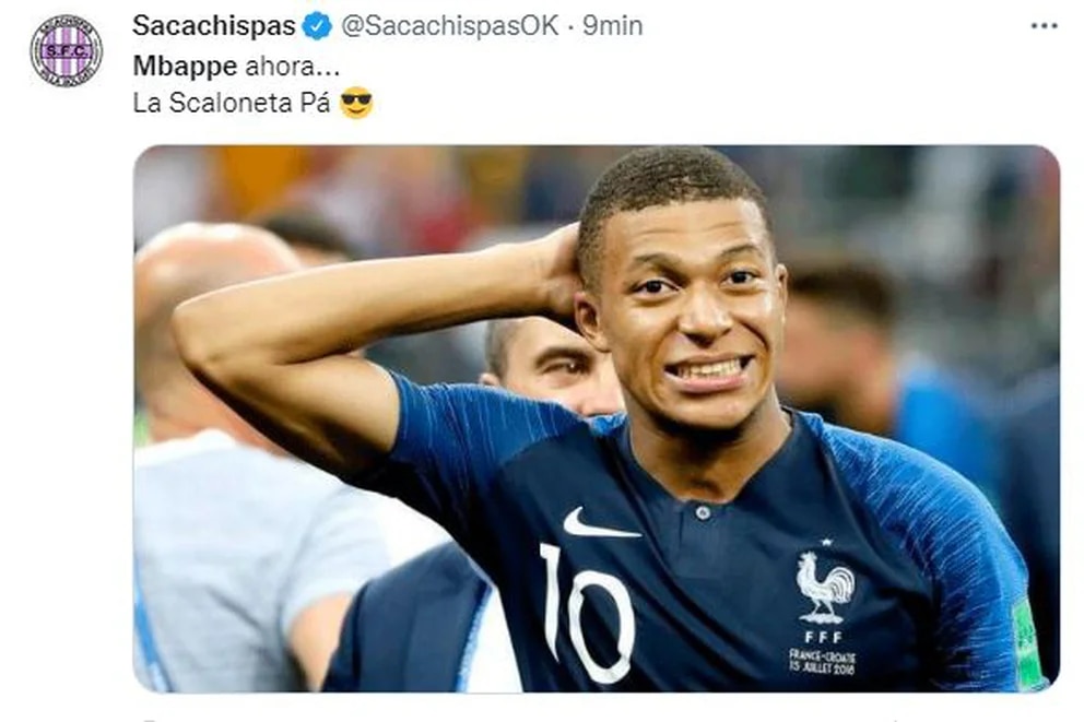 Mbappé, protagonista de los mejores memes del Italia-Argentina