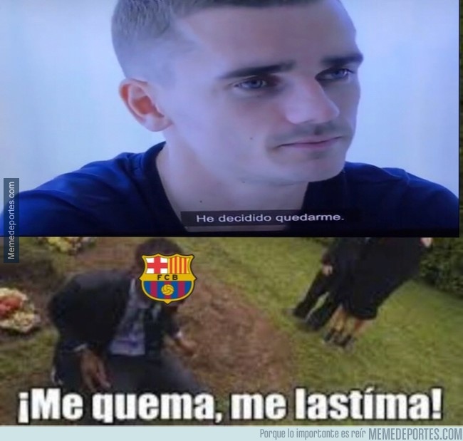 Los mejores 'memes' de la decisión de Griezmann
