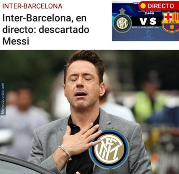 Los mejores 'memes' del Inter-Barcelona
