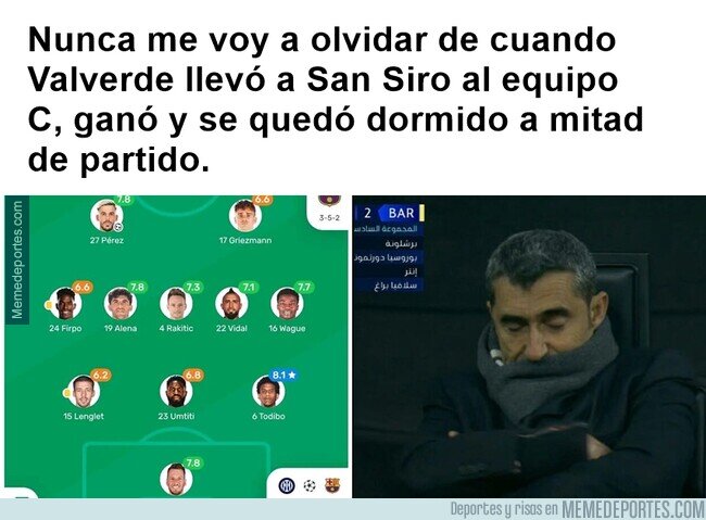 Los mejores memes del Inter-Barcelona