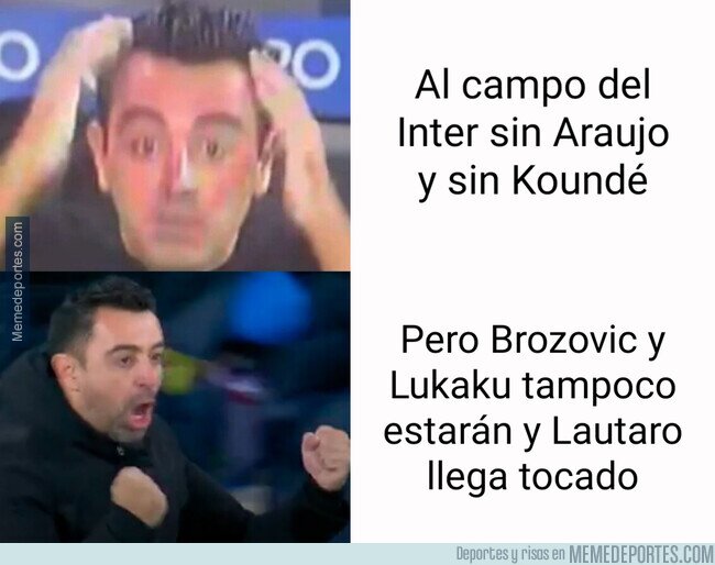 Los mejores memes del Inter-Barcelona