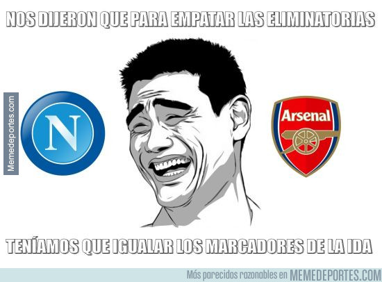 Los mejores 'memes' del Arsenal-Bayern
