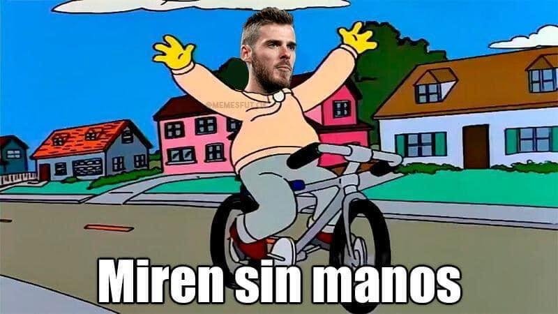 Los mejores memes del fallo de De Gea